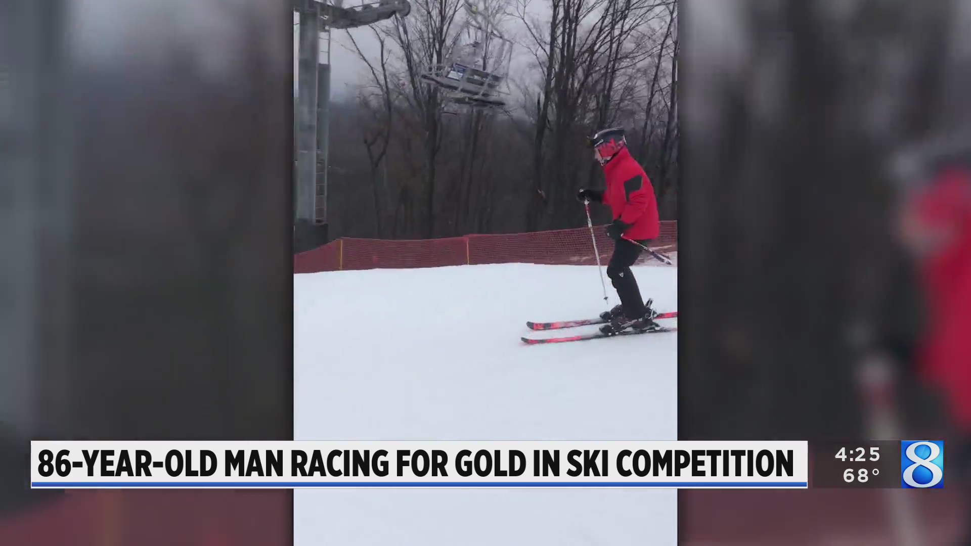 86-year-old man racing for gold in ski competition – WOODTV.com
