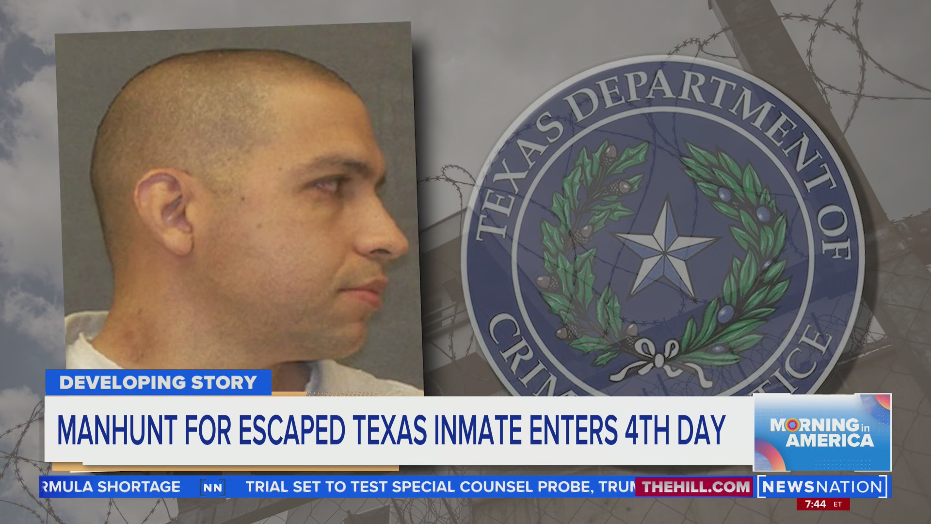 Manhunt for escaped Texas inmate enters 4th day | Morning in America ...