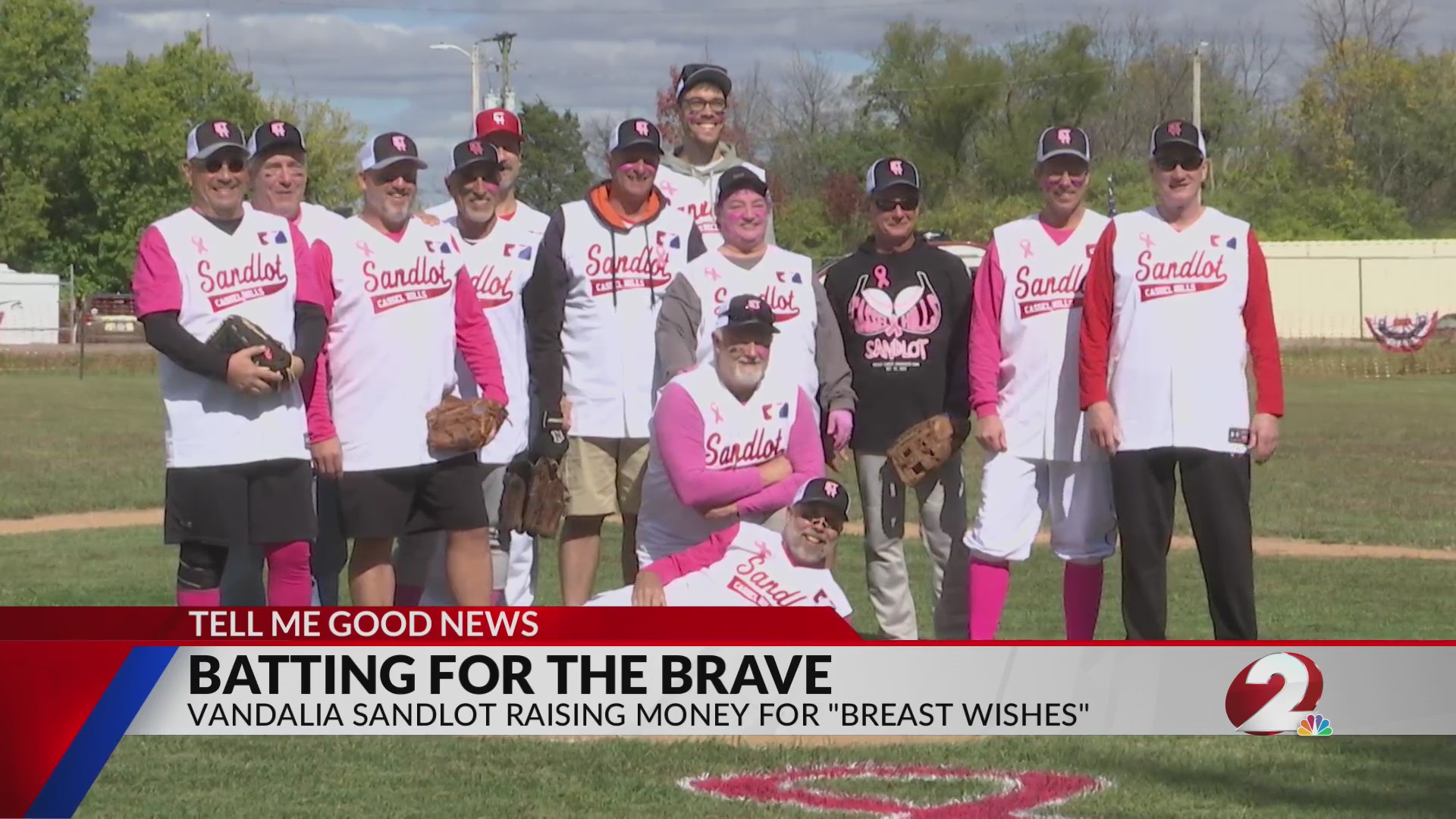 Charity baseball game raises money for breast cancer – WDTN.com