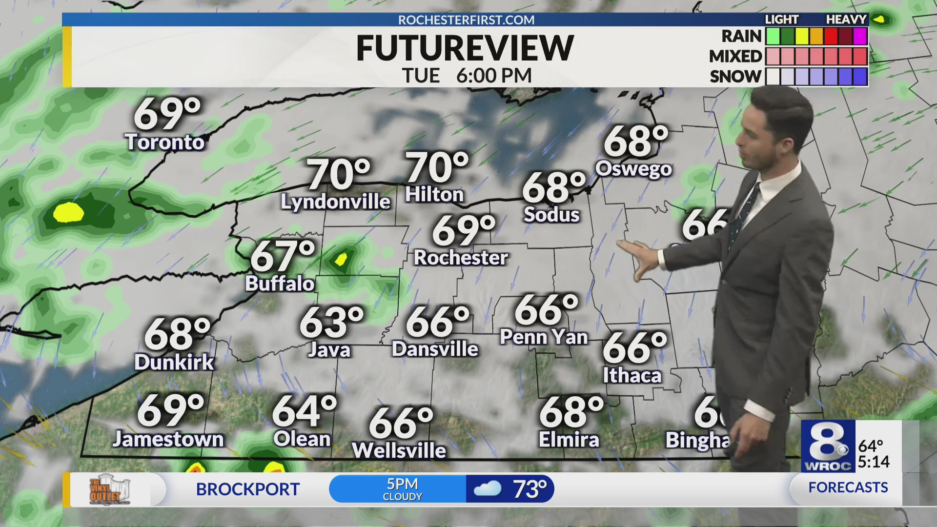Rochester’s Monday Morning Forecast – RochesterFirst