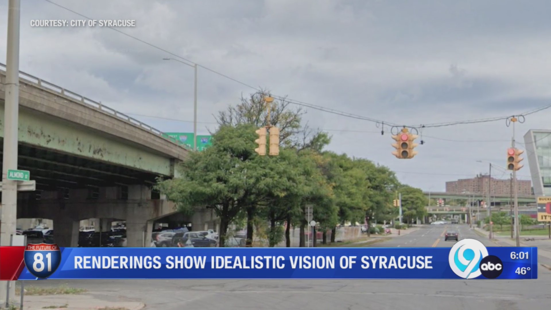 I-81 renderings show idealistic vision of Syracuse – WSYR