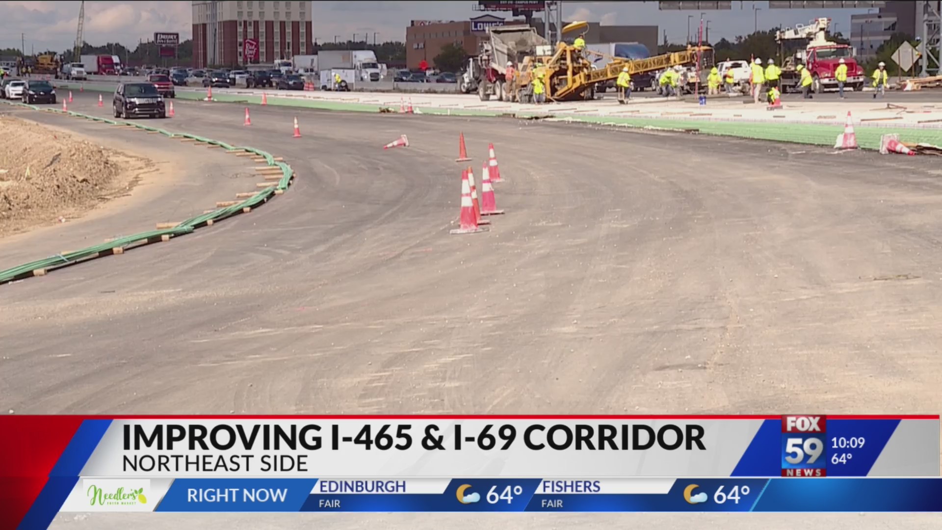 INDOT gives closeup look of I-465 ‘Clear Path’ project – Fox 59