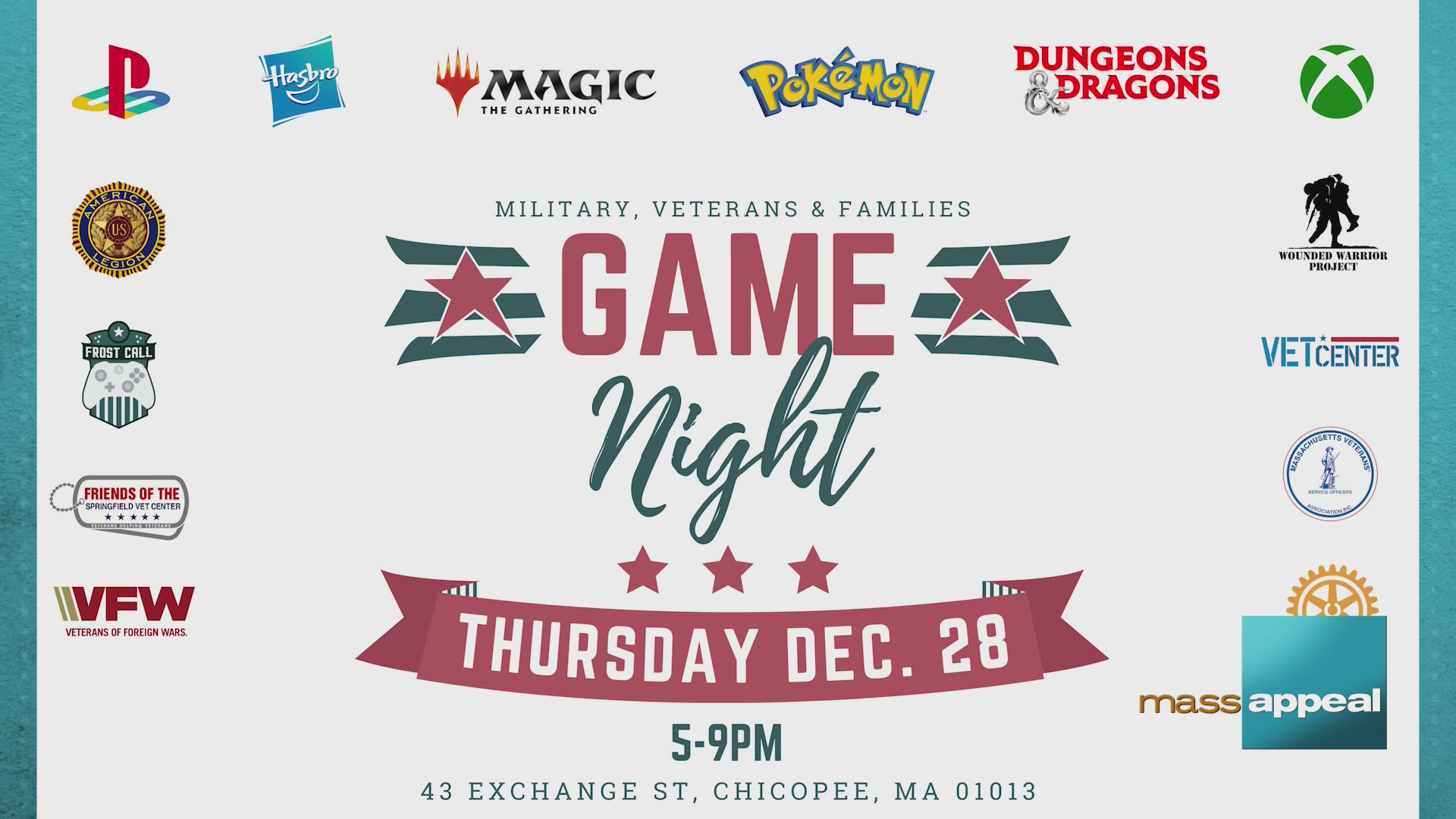 Mass Appeal It’s a night of games and fun for Veterans and their ...