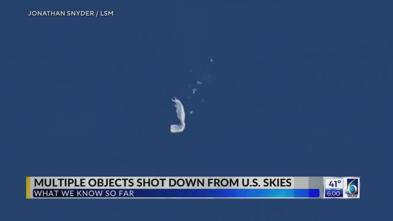 Multiple Objects Shot Down From U.S. Skies – WLNS 6 News