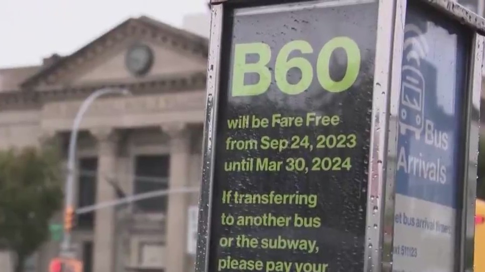Free bus ride pilot program starts in New York City – PIX11