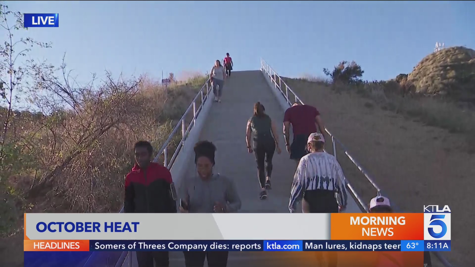 October heat wave blasts Southland – KTLA