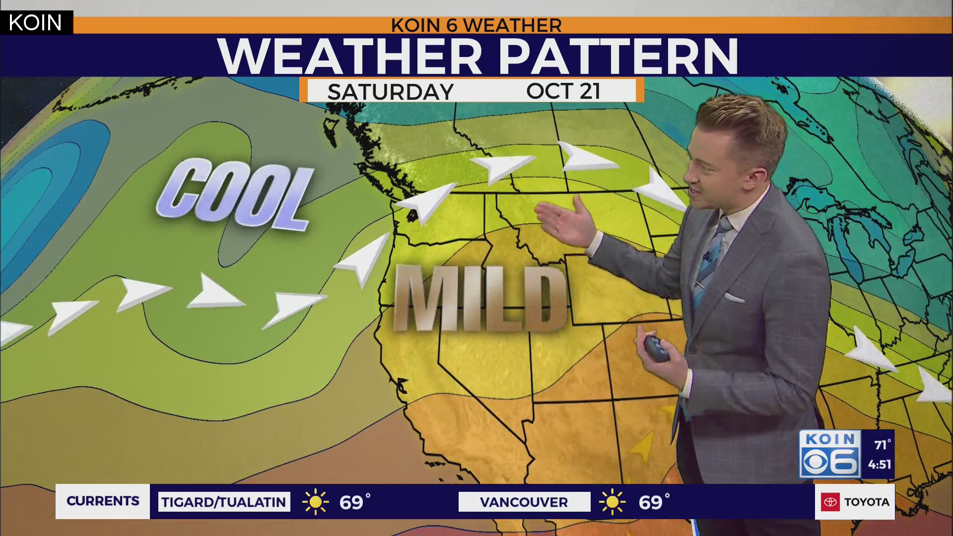Fog, rain, and cooler temps on the way for Portland – KOIN.com