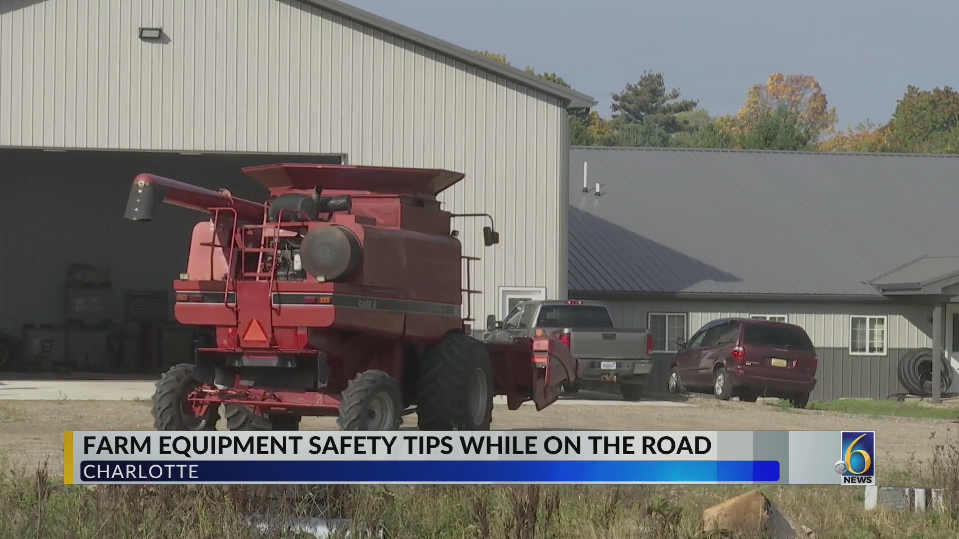 Farm Equipment Safety Tips While On the Road – WLNS 6 News