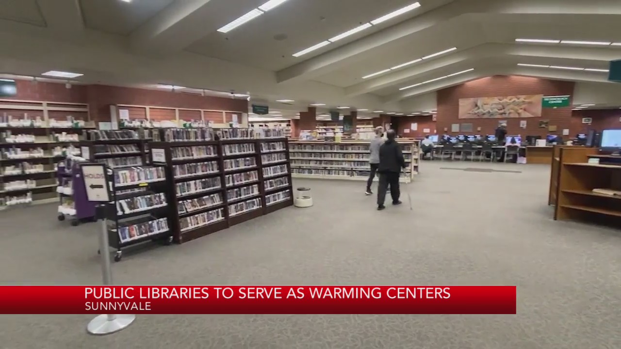 Public libraries to serve as warming centers – KRON4