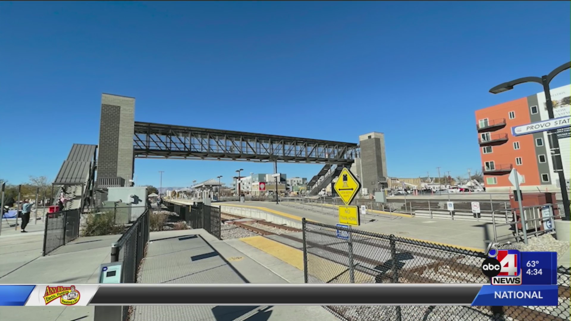 UTA unveils Provo pedestrian bridge at transit station – ABC4 Utah