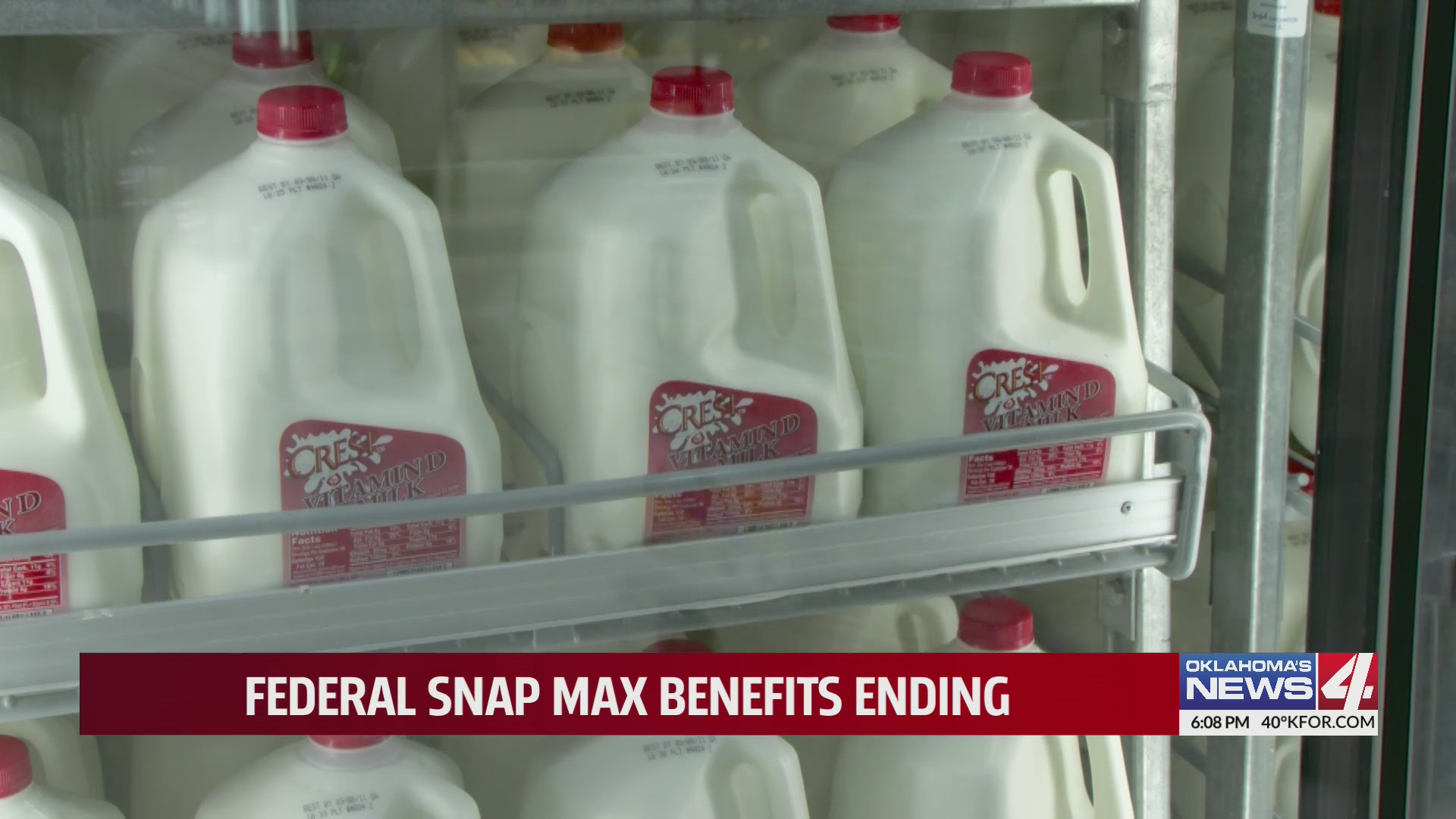 Federal Snap max benefits ending – KFOR.com Oklahoma City
