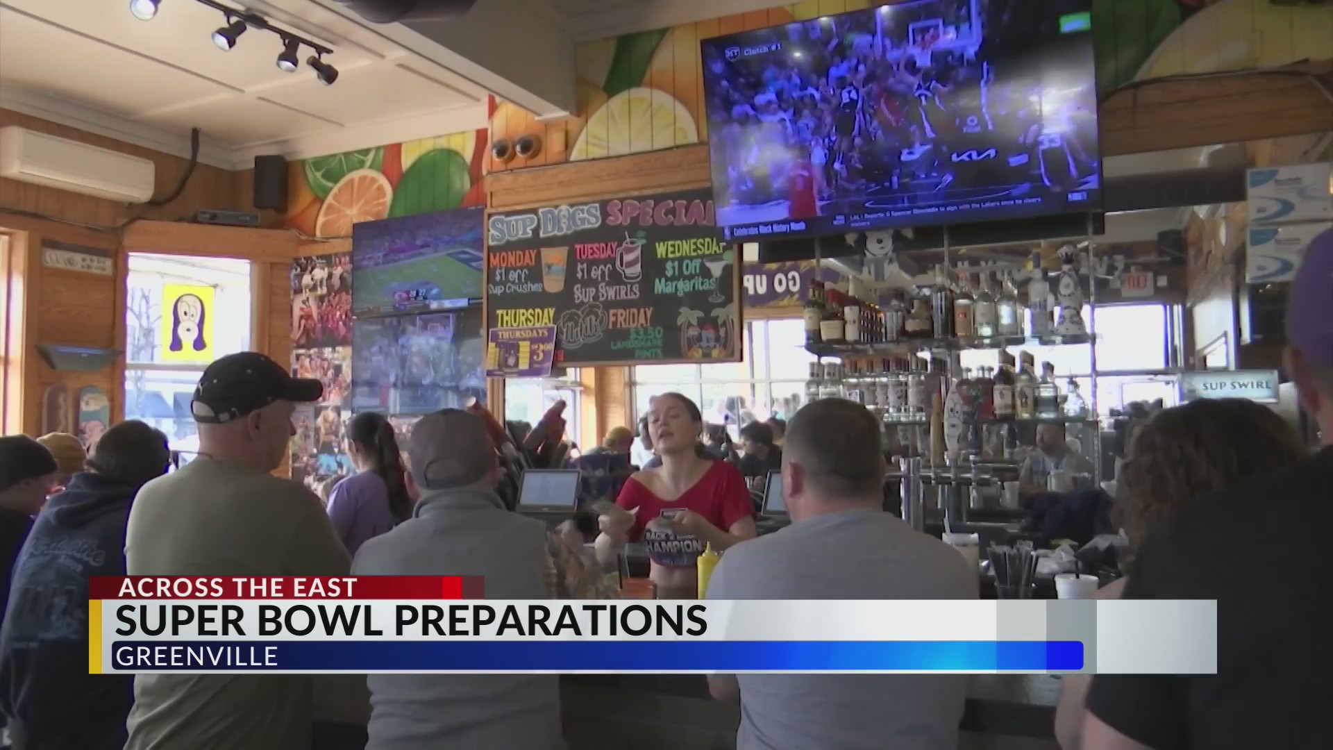 Local restaurants prepared for fans, customers during Super Bowl Sunday ...