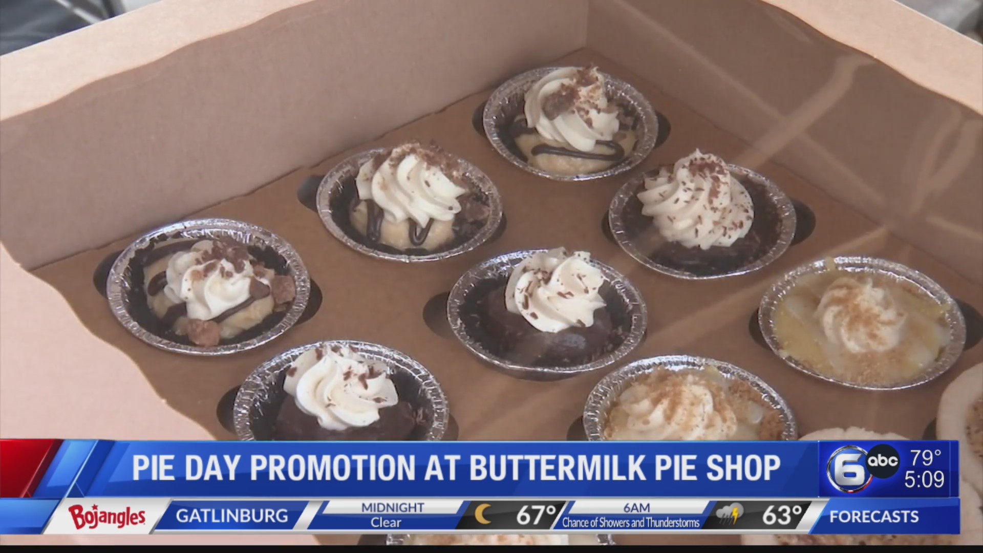Pi Day Promotion at Buttermilk Sky Pie Shop – WATE 6 On Your Side