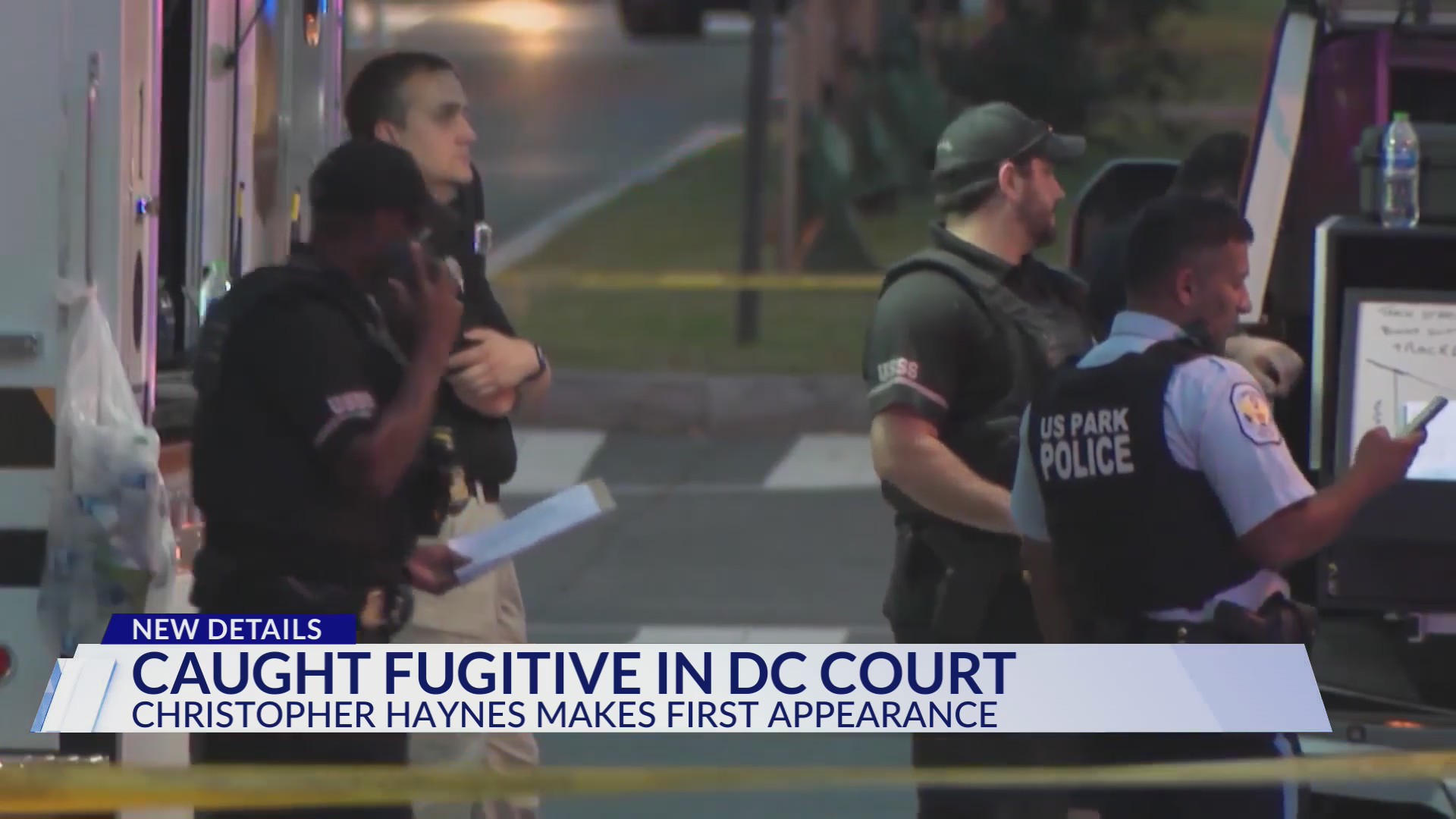 Fugitive taken into custody after escaping in DC makes first court ...