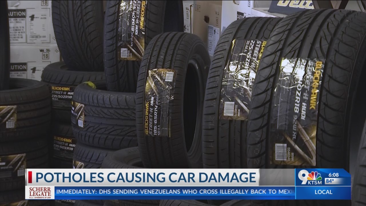 Local tire shop explain the extent of potential damage caused by ...