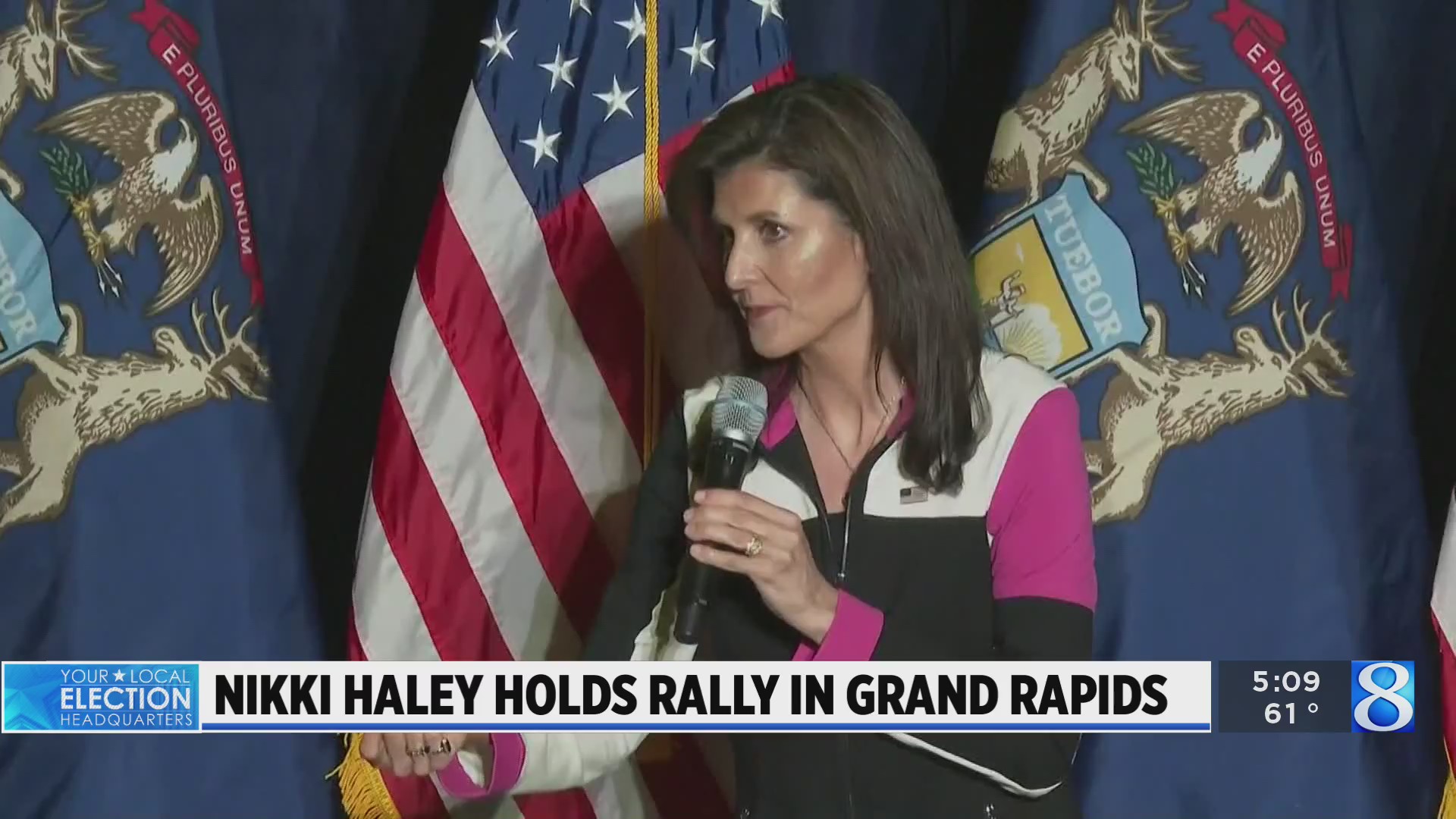 Nikki Haley visits West Michigan ahead of primary – WLNS 6 News