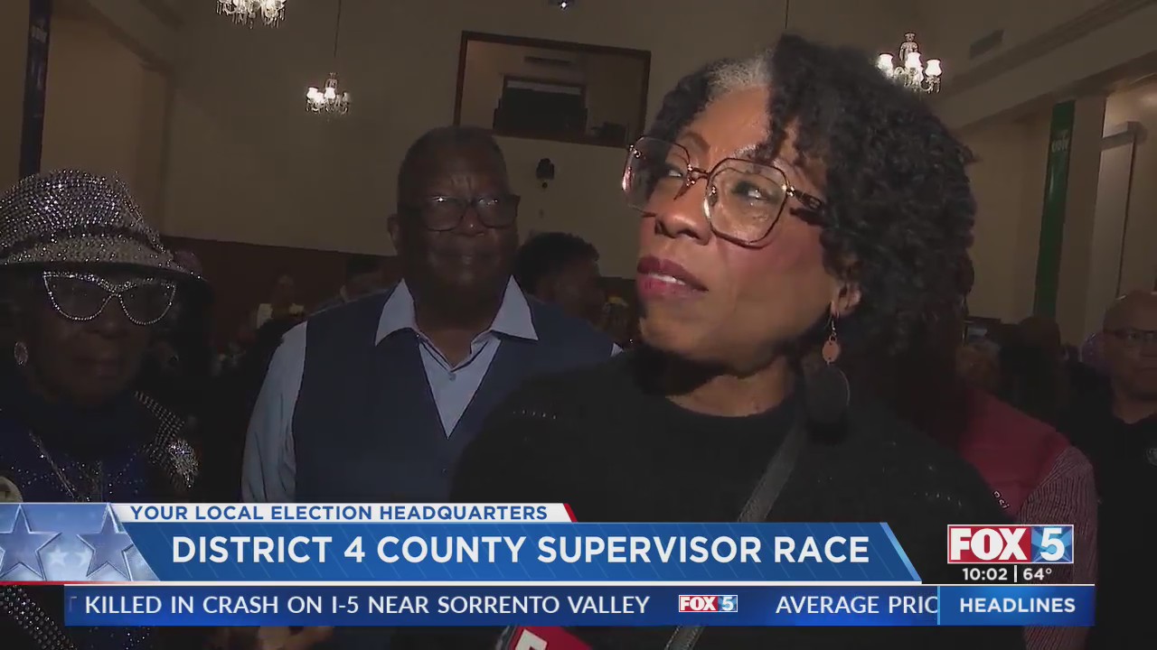 Montgomery Steppe Takes Early Lead In District 4 Supervisor Race – FOX 5 San Diego & KUSI News