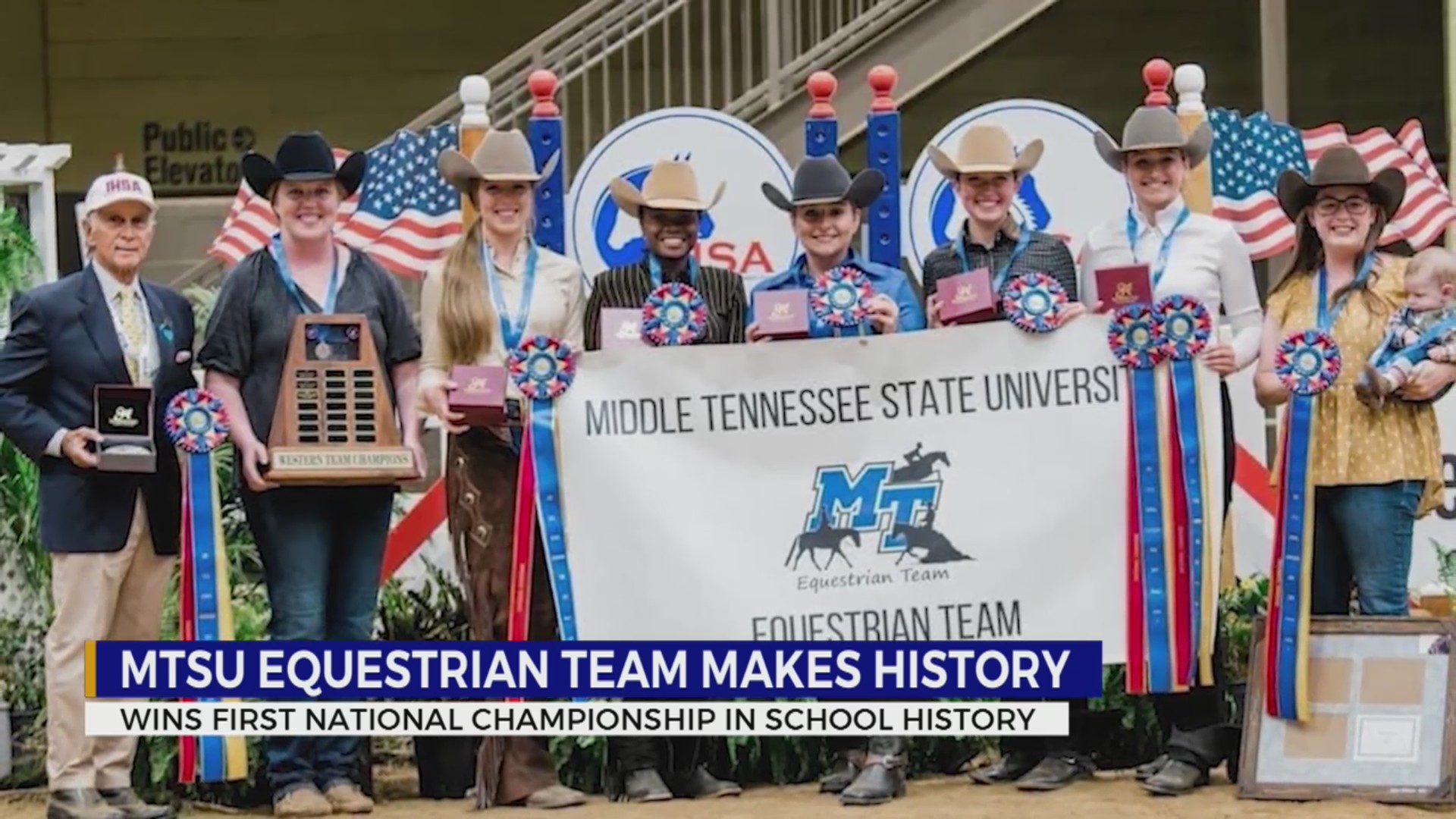 MTSU Equestrian team makes history – WKRN News 2