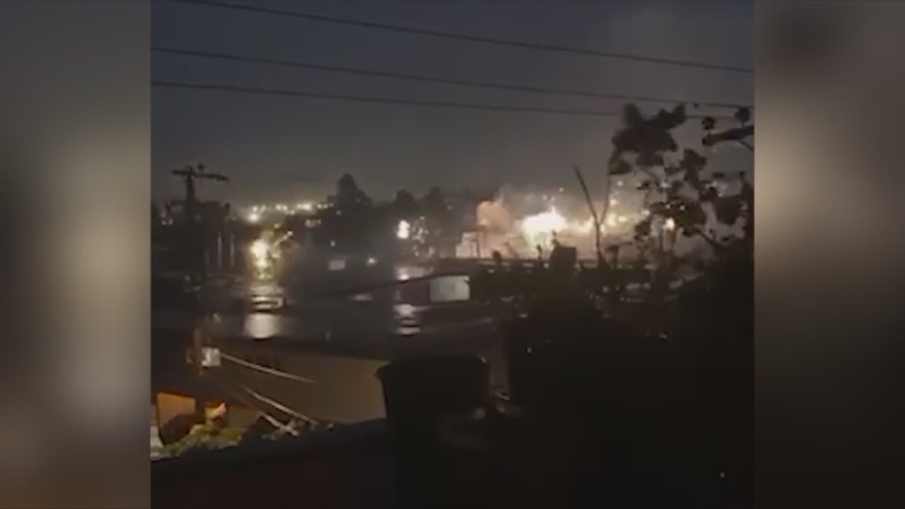 VIDEO: Transformers explode in San Rafael as residents lose power in ...