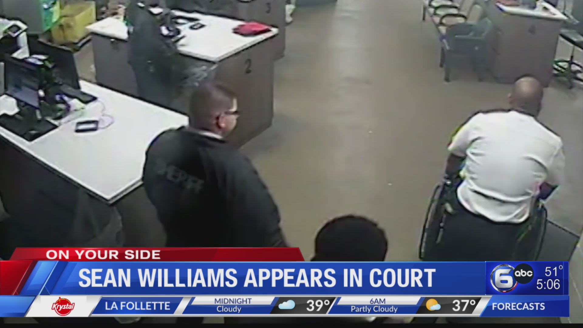 Sean Williams appears in court – WATE 6 On Your Side