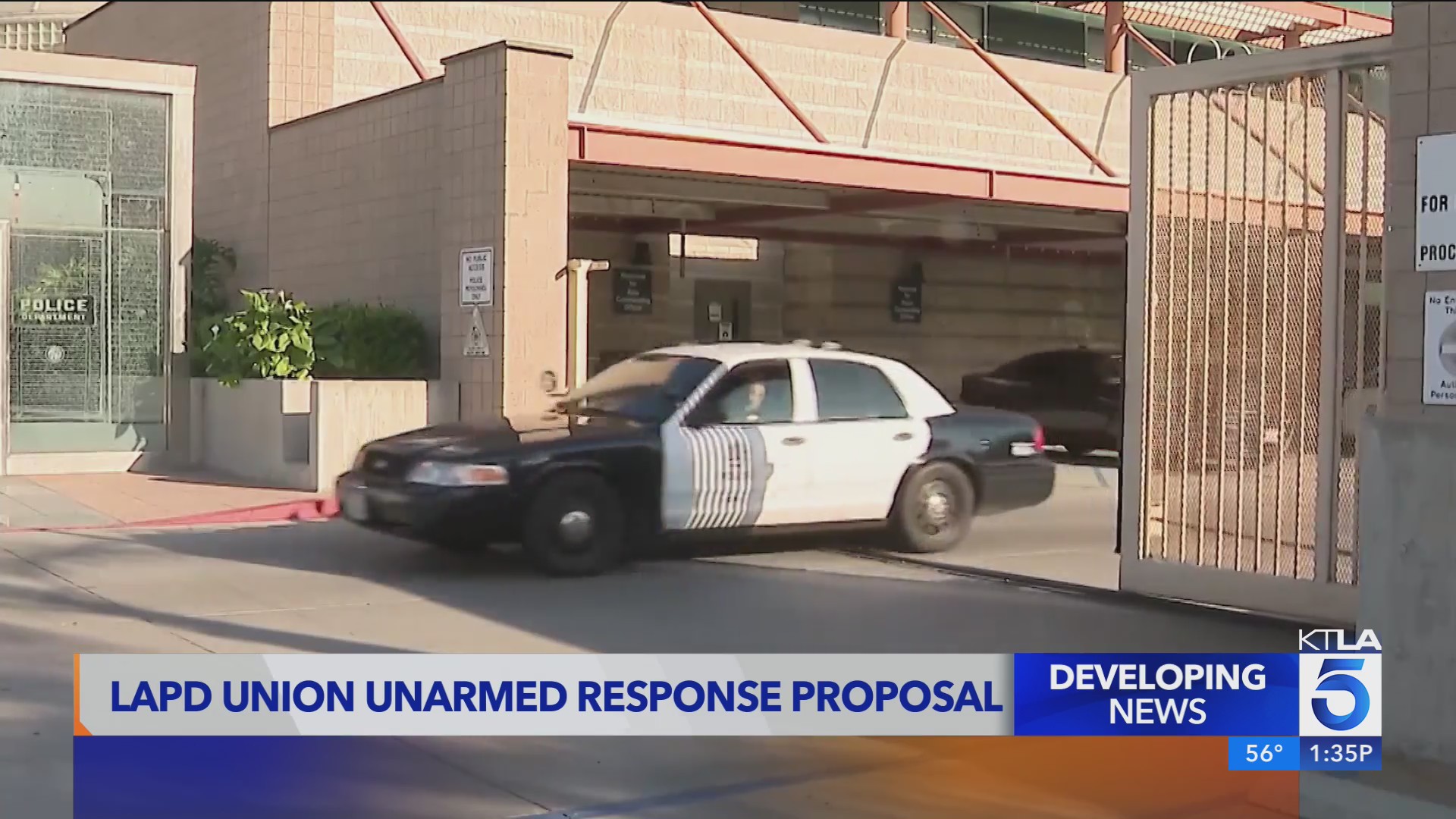 LAPD may no longer send armed officers to certain police calls – KTLA