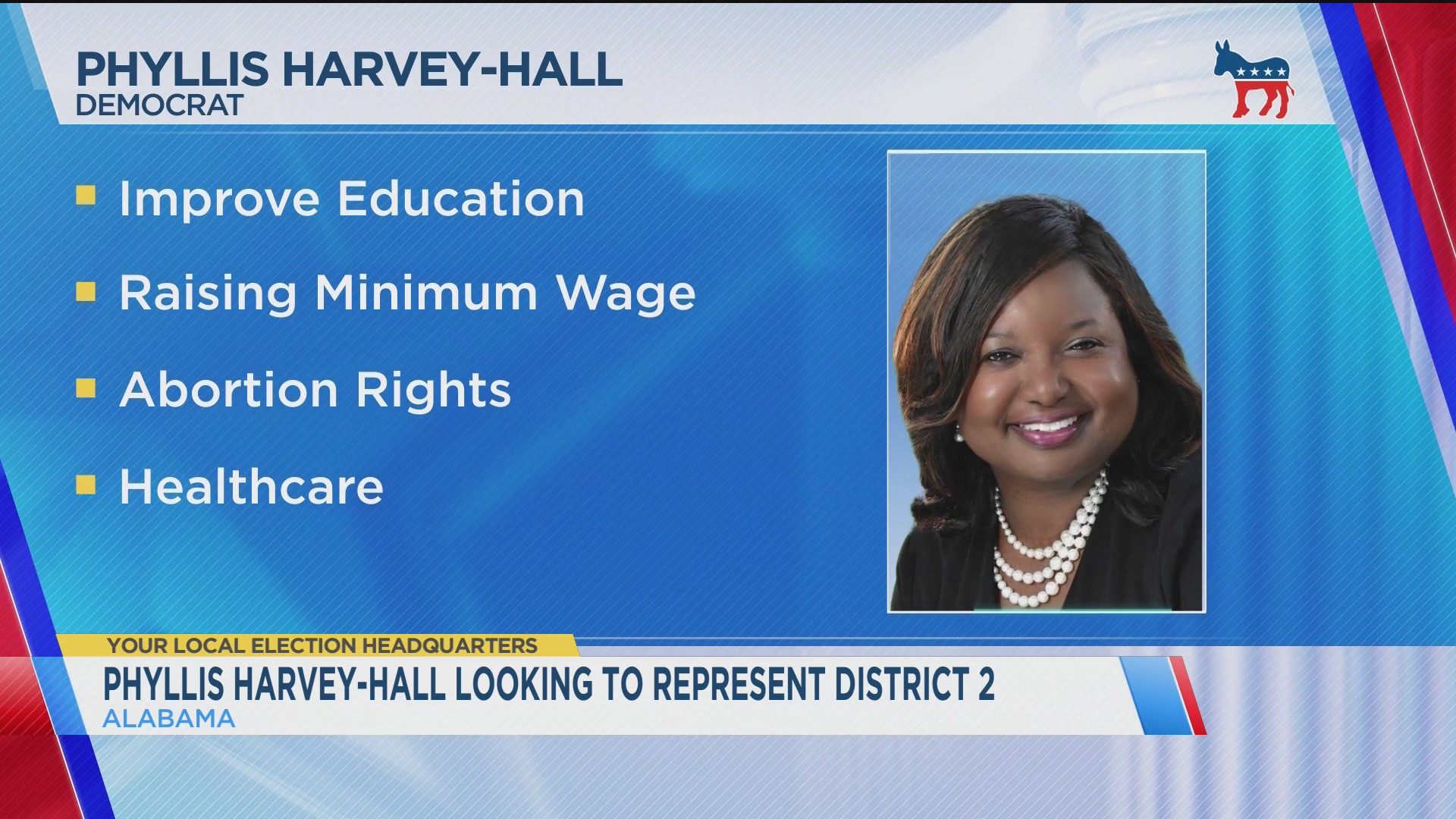 Primary Candidate Profile: Phyllis Harvey-Hall – WKRG News 5