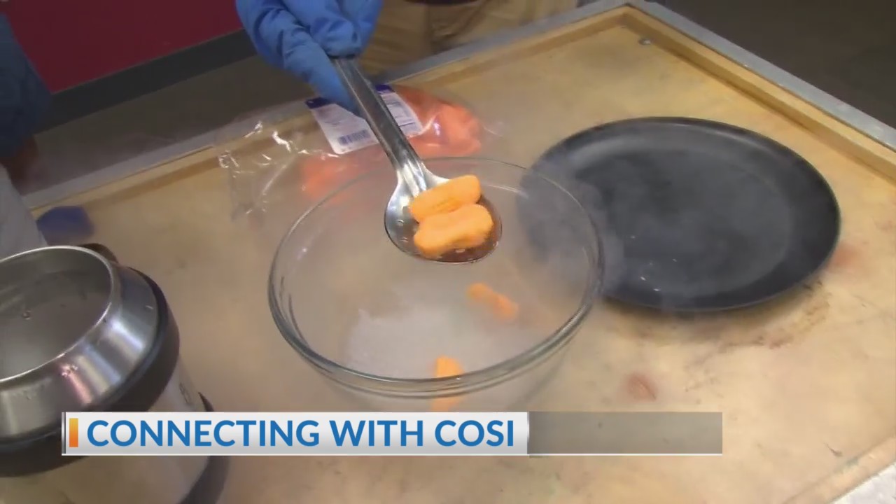 Connecting with COSI: Liquid nitrogen candy – NBC4 WCMH-TV