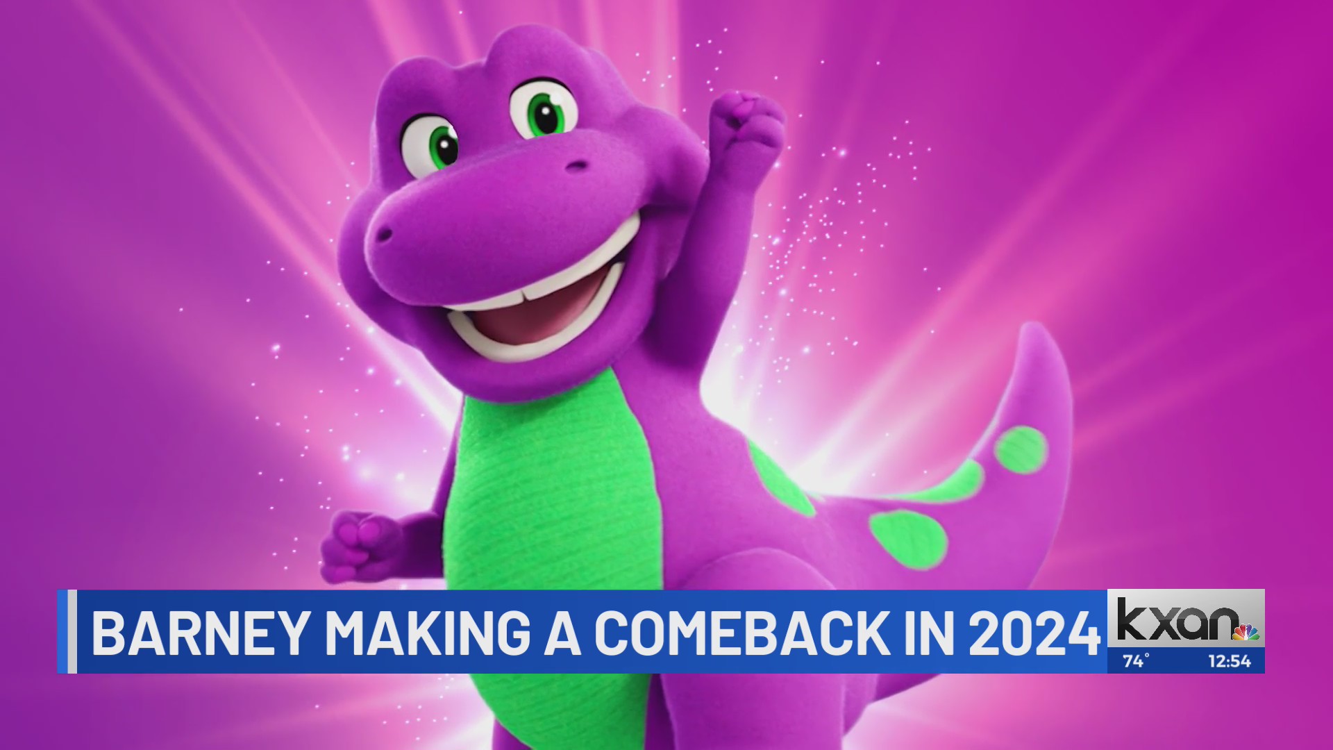 Barney making a comeback in 2024 – KXAN Austin