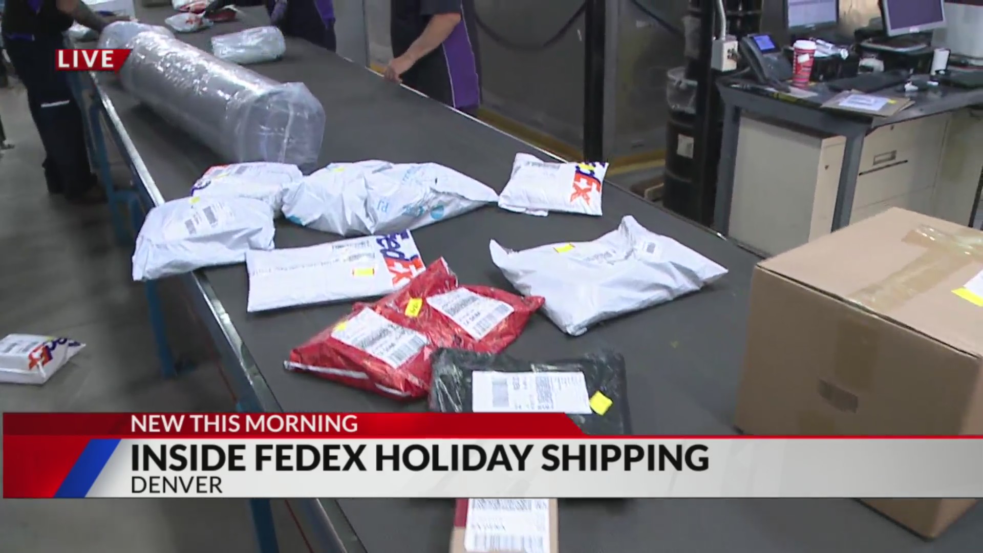 Behind-the-scenes at FedEx during busy shipping season – FOX31 Denver