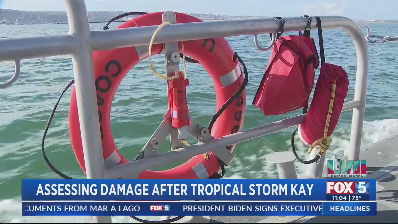 Assessing Damage After Tropical Storm Kay – FOX 5 San Diego & KUSI News