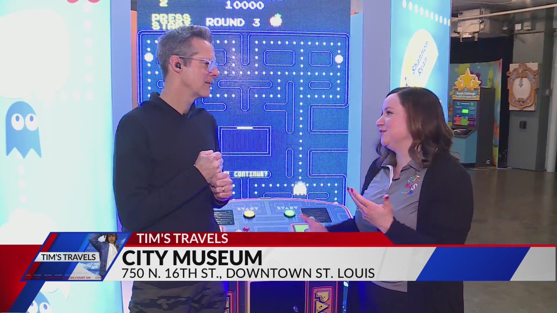 Play some Pacman at the City Museum – FOX 2