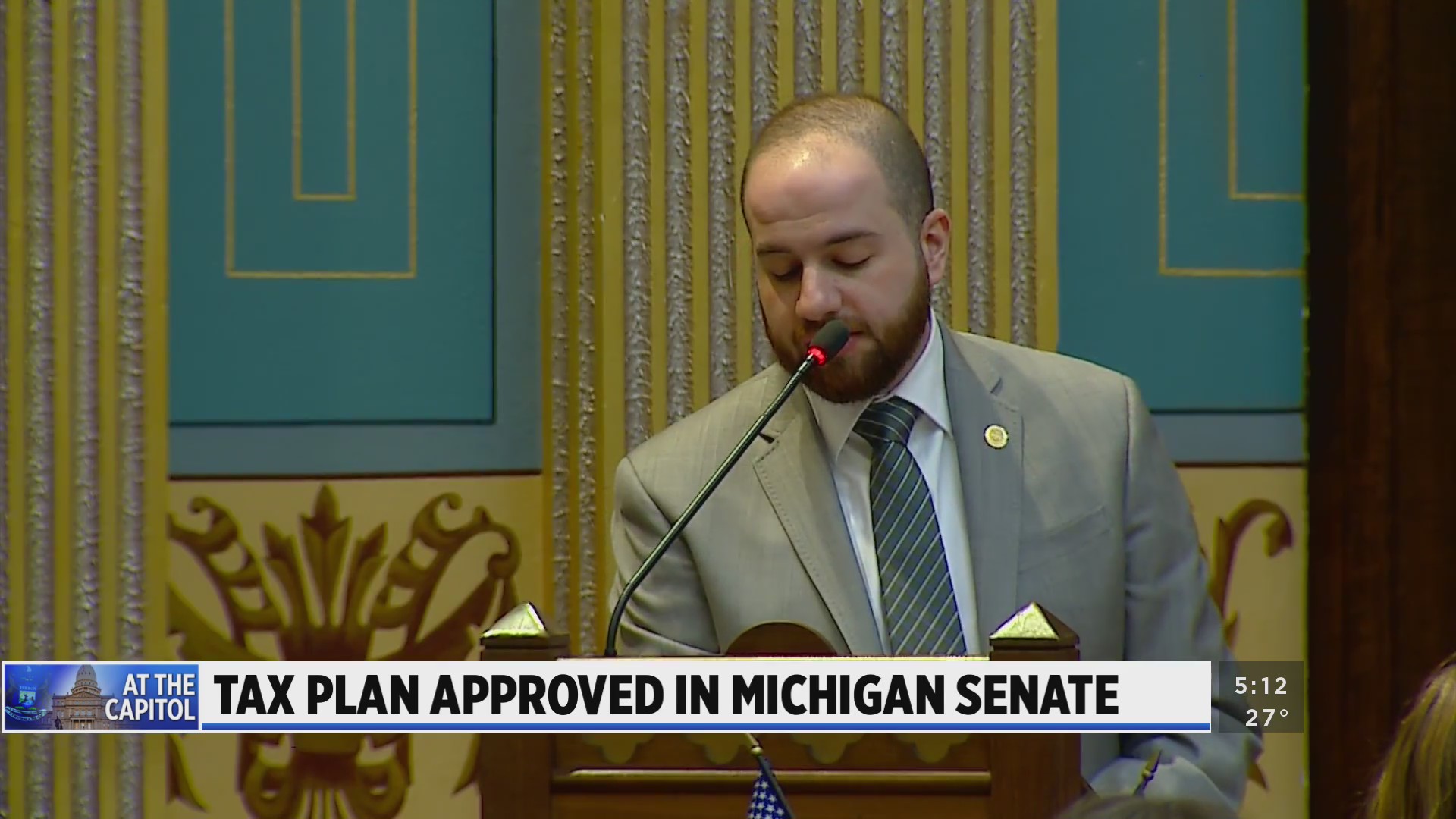 Democrats’ tax plan approved in Michigan Senate – WOODTV.com