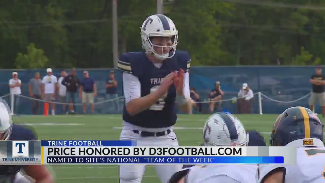 Trine QB Alex Price honored by D3football.com – WANE 15