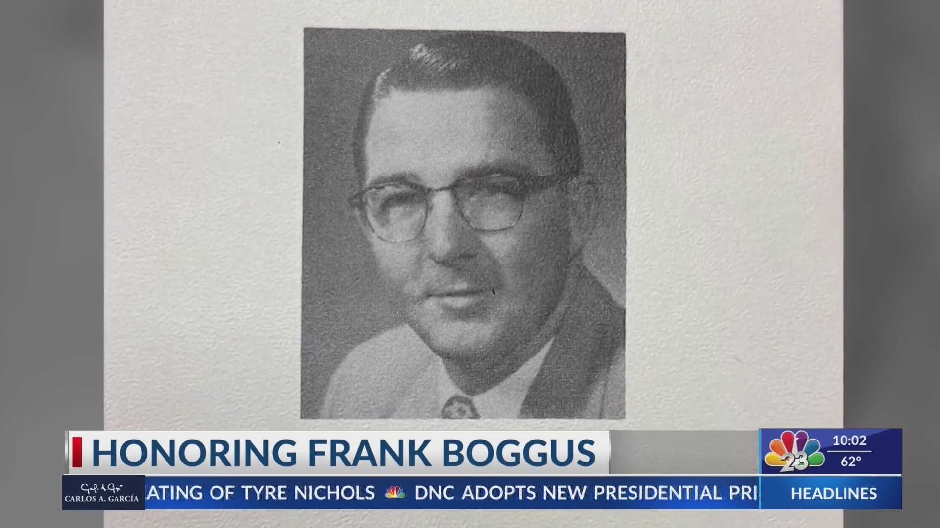 Frank Boggus dies at age 94 – KVEO-TV