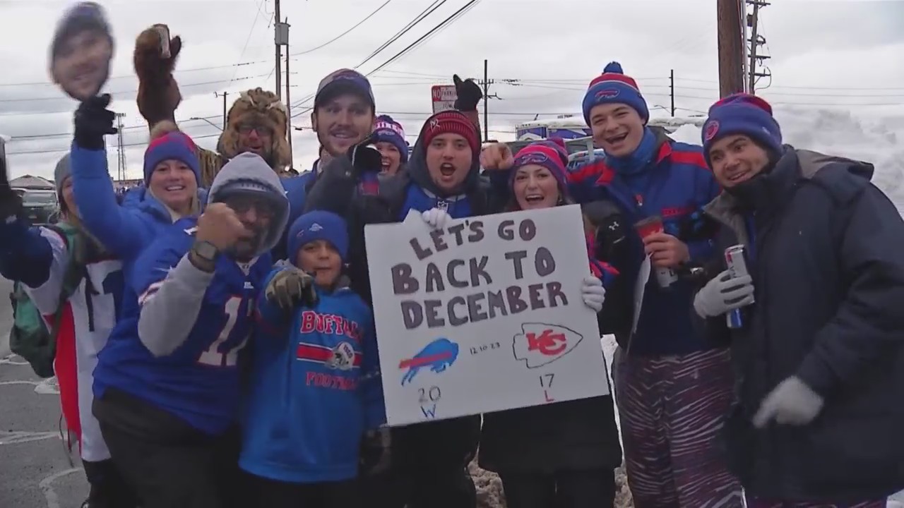 Bills fans gear up for playoff showdown vs. Chiefs – News 4 Buffalo