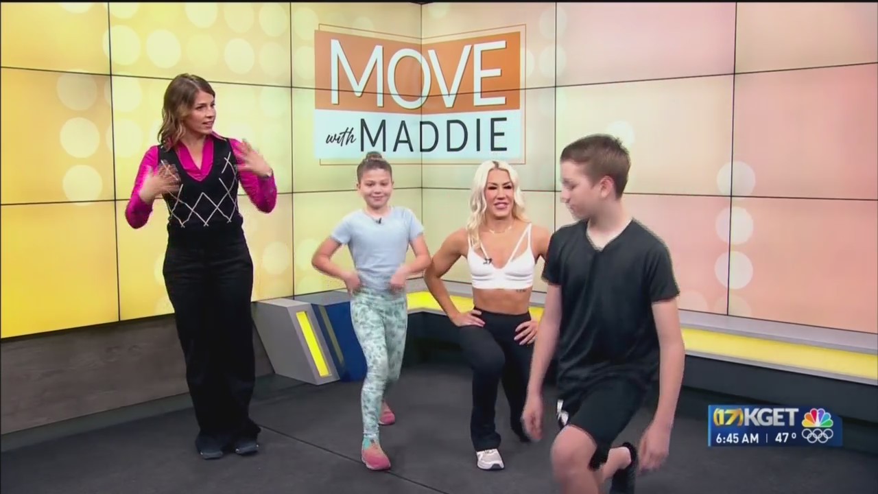 Move with Maddie: Family friendly full body workout – KGET 17 News