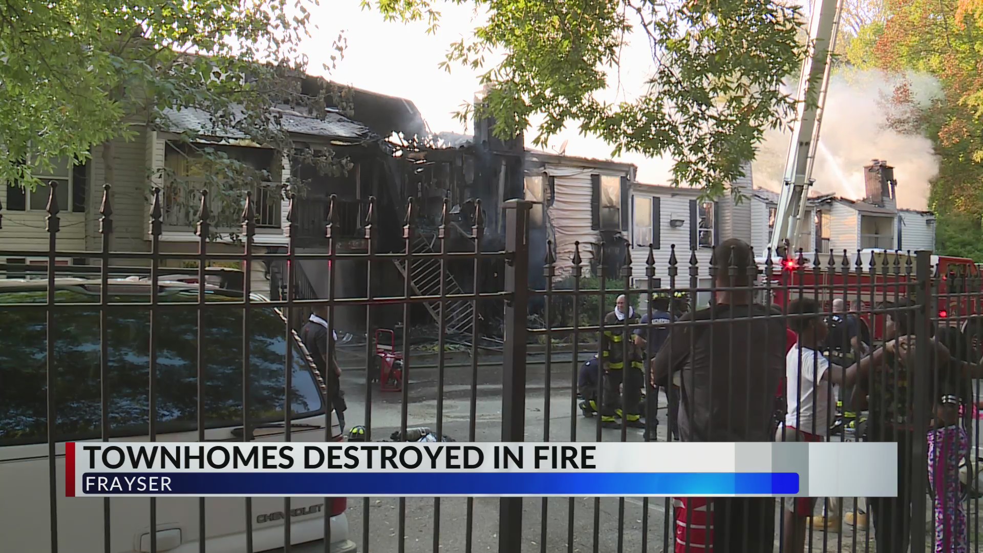 Several units destroyed in fire at Frayser townhomes – WREG.com