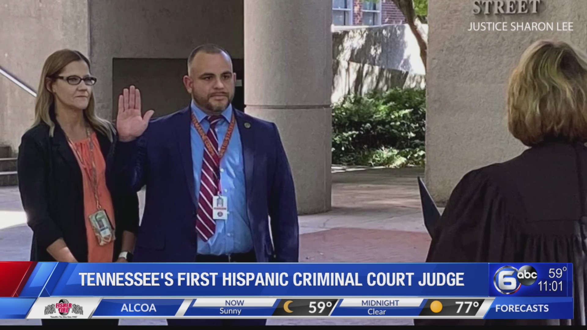 Tennessee’s first Hispanic criminal court judge – WATE 6 On Your Side