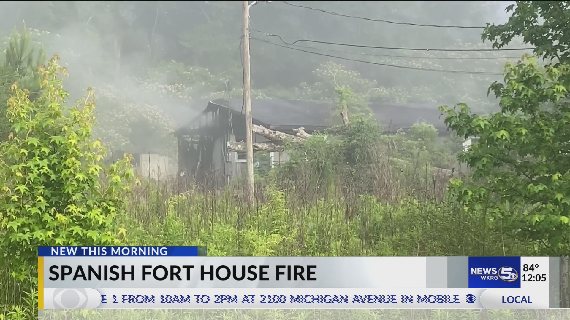 House fire in Spanish Fort; no injuries – WKRG News 5