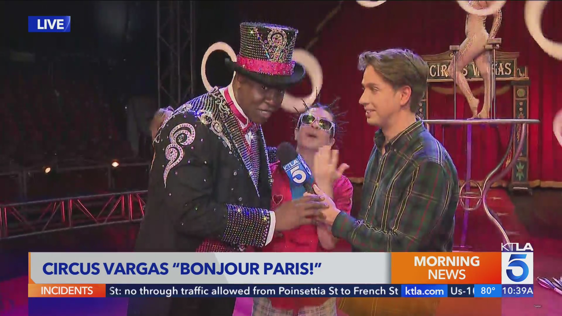 Circus Vargas “Bonjour Paris!” comes to town (10 a.m.) – KTLA