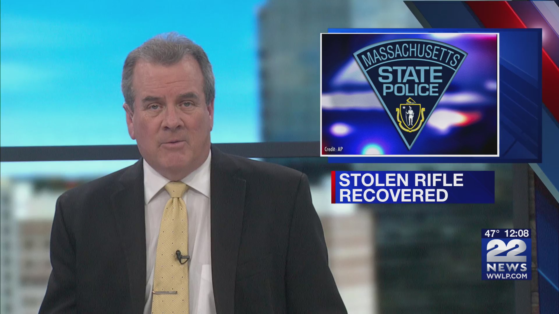 Massachusetts State Police rifle recovered after stolen from cruiser – WWLP