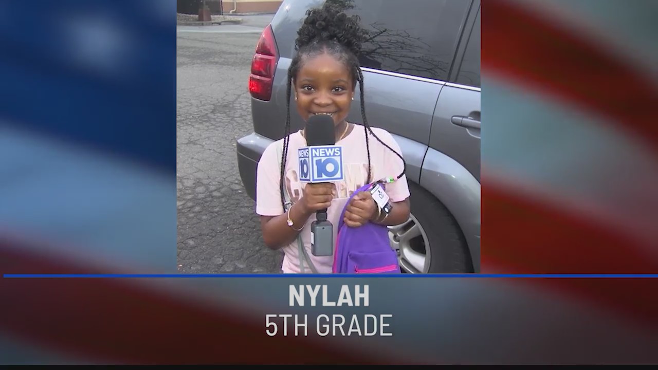 Nylah gives us our daily Pledge of Allegiance! – NEWS10 ABC