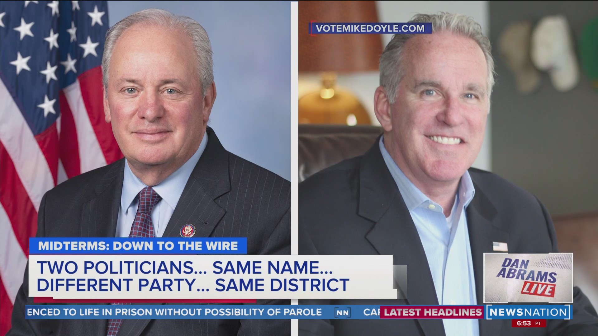 Retiring Doyle-D and new Doyle-R not the same | Dan Abrams Live ...