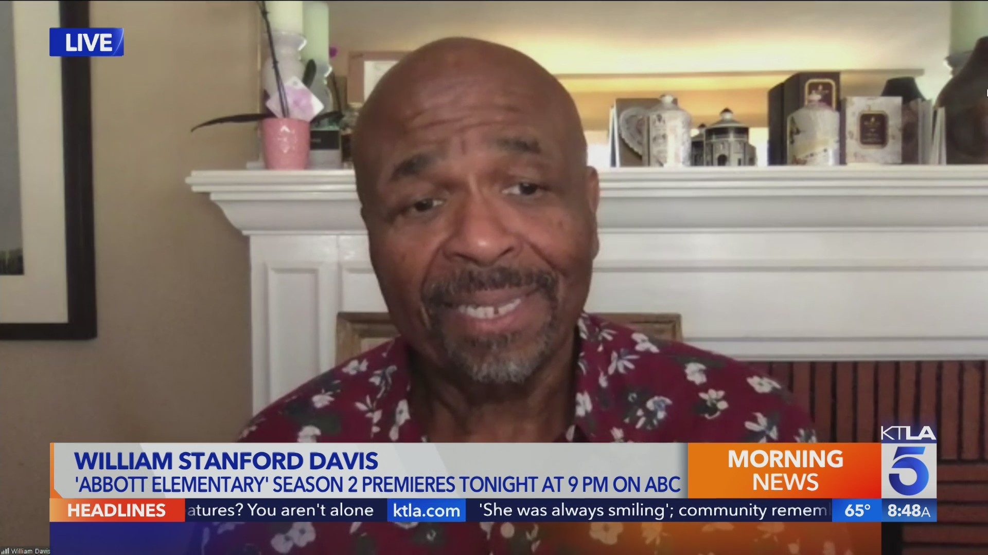 William Stanford Davis says he believes Season 2 of the Emmy-winning ...