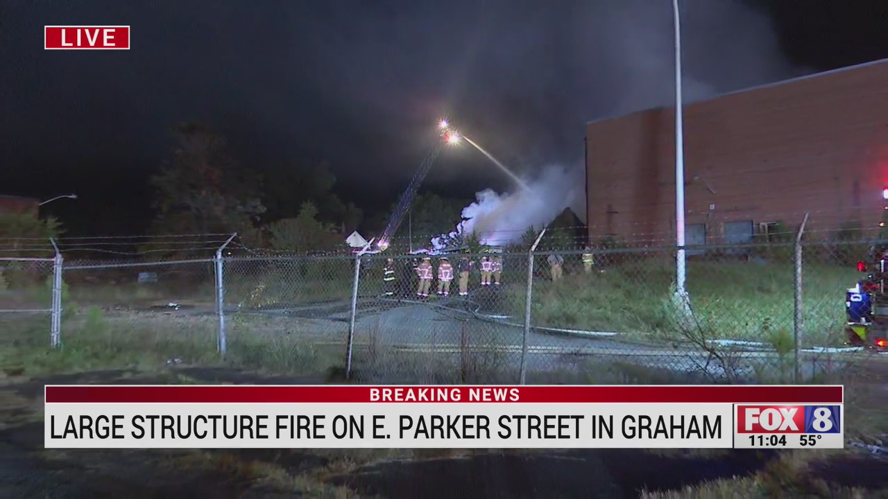 Crews respond to structure fire in Graham – FOX8 WGHP