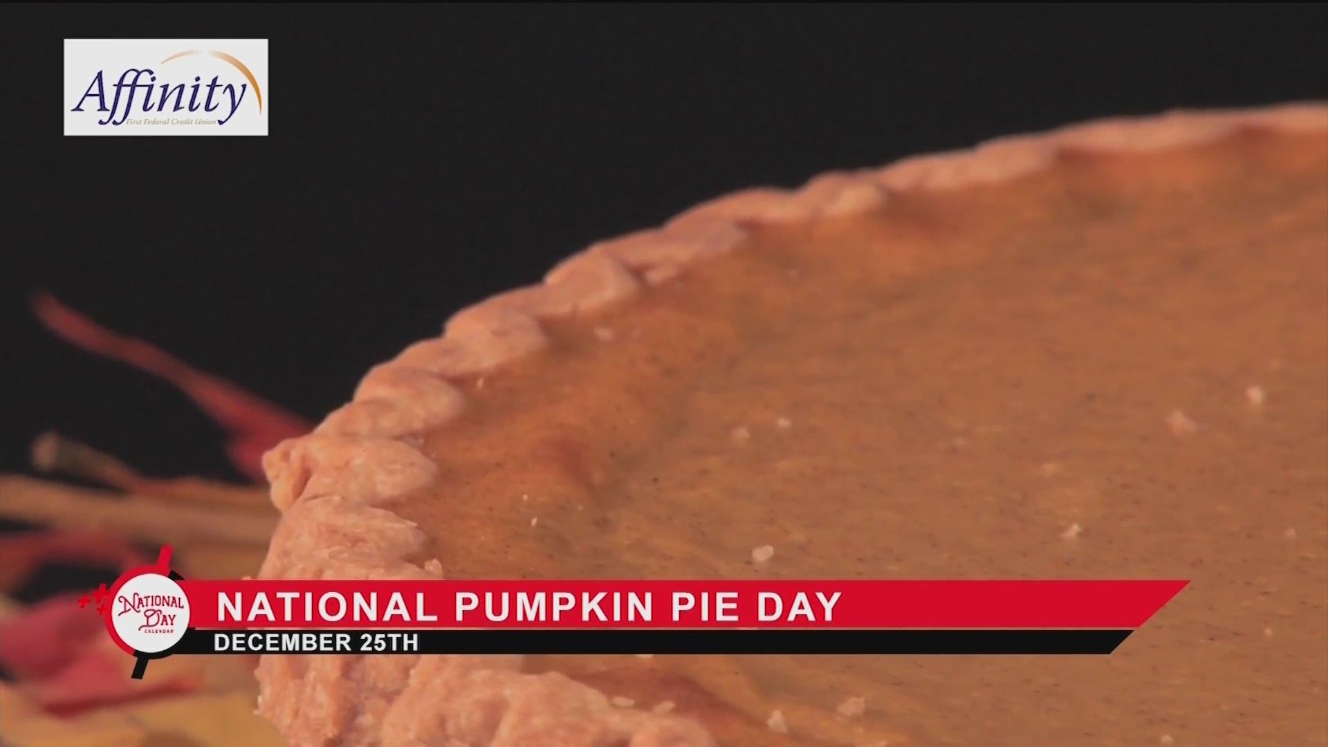 NATIONAL DAY CALENDAR: National Pumpkin Pie Day – KX NEWS