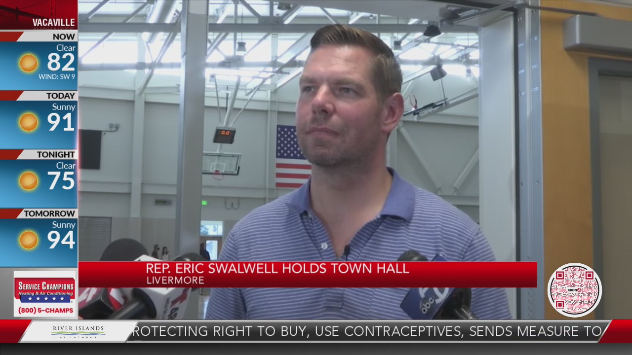 Rep. Swalwell holds town hall in Livermore – KRON4