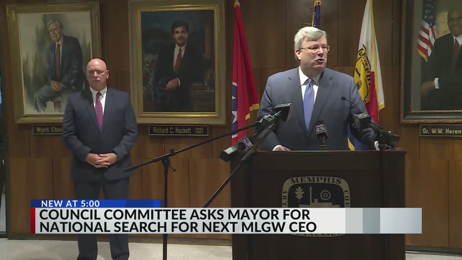 City Council asks mayor for national search for next MLGW CEO – WREG.com