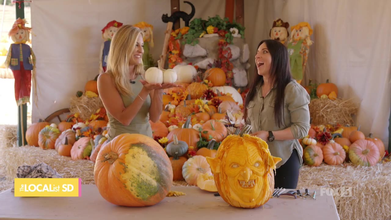 Pumpkin Artist Monique Hawk shares her secrets – FOX 5 San Diego & KUSI News