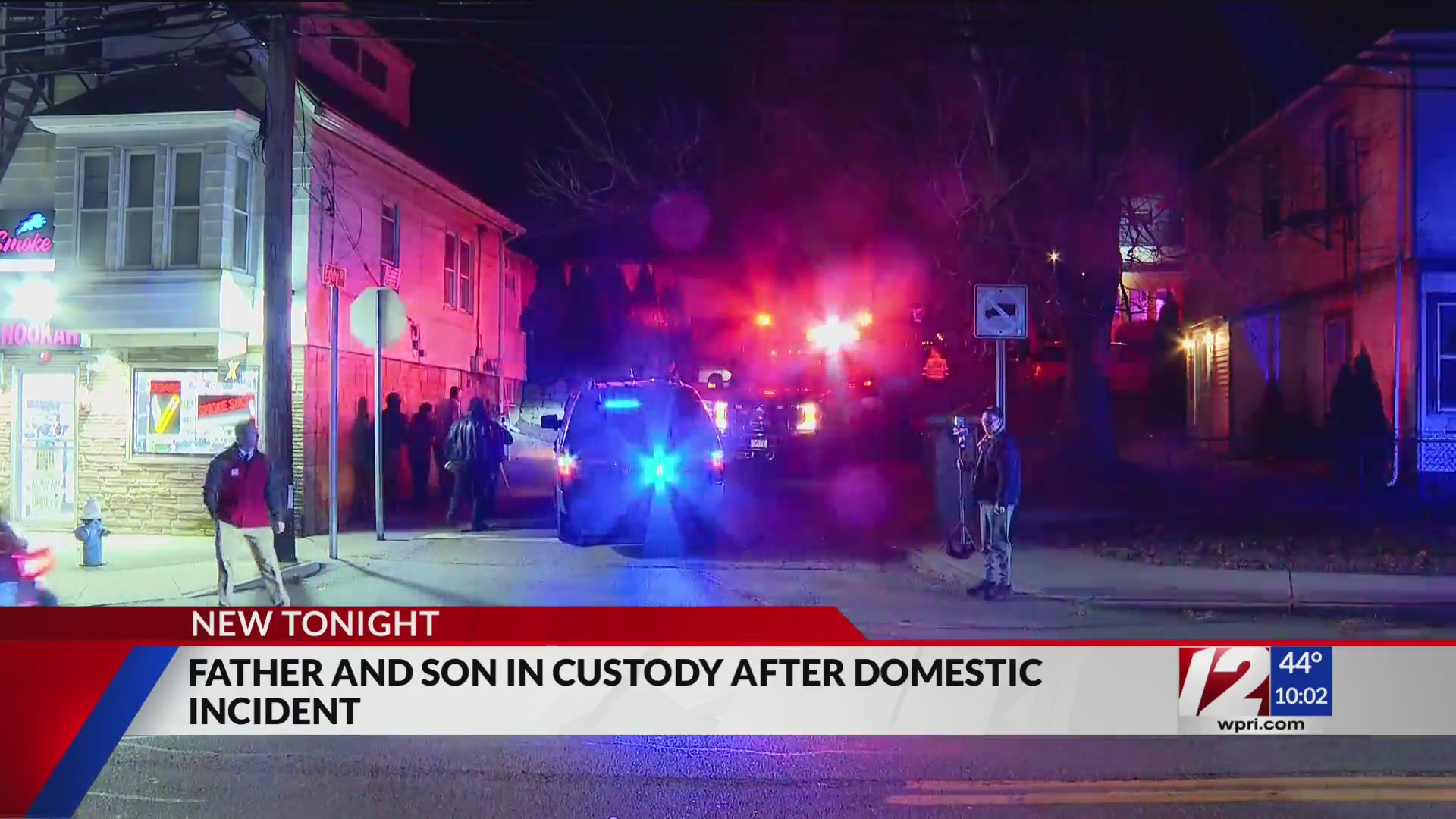 Police: Father, son in custody after domestic incident in Cranston ...